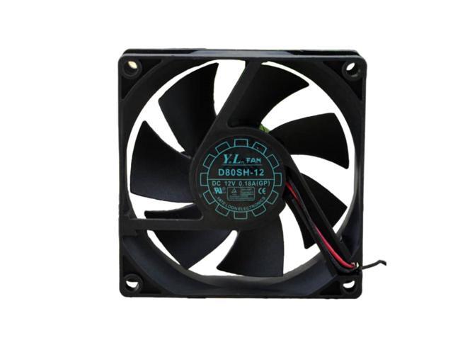 Click here for D80SH-12 12V 0.18A 8025 Cooling Fan 80X80X25MM 2-W... prices