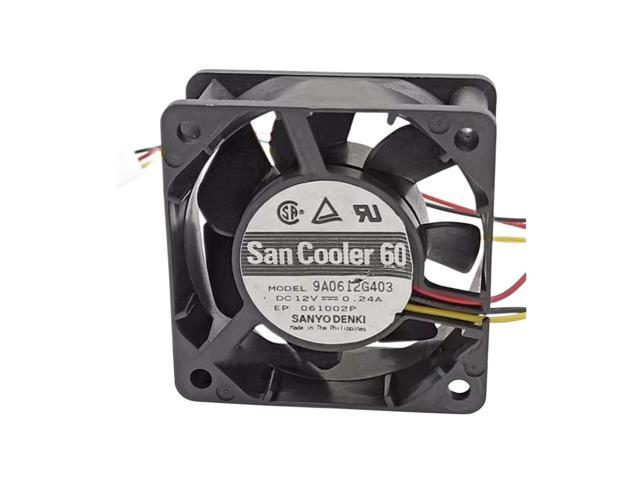 Click here for 9A0612G403 12V 0.24A 6025 Cooling Fan 60X60X25MM 3... prices