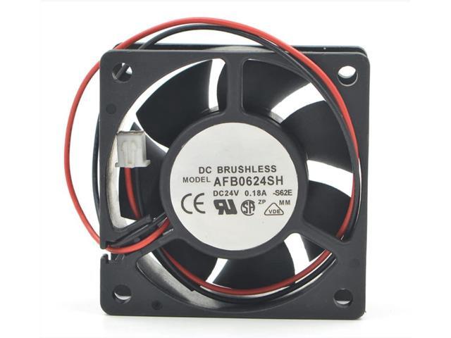 Click here for AFB0624SH DC24V 0.18A 4.32W 4500RPM 60X60X25mm 2-W... prices