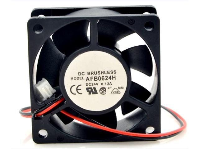 Click here for AFB0624H DC24V 0.12A 2.64W 4250RPM 60X60X25mm 2-Wi... prices