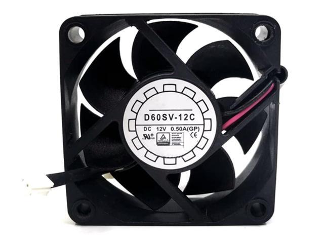 Click here for D60SV-12C DC12V 0.50A 60X60X20mm 2-Wire Cooling Fa... prices
