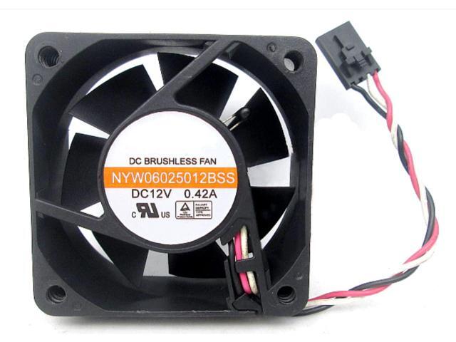 Click here for NYW06025012BSS DC12V 0.42A 3-Wire Cooling Fan 60X6... prices
