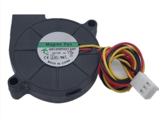 Click here for GB1205PHV1-8AY DC12V 1.2W 50X50X15mm 3-Wire Coolin... prices