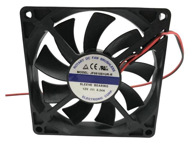 Click here for JF0815S1UR-R 12V 0.34A 8015 Cooling Fan 80X15MM prices