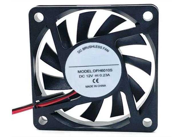 Click here for DFH6010S DC12V 0.23A 60X60X10mm 2-Wire Cooling Fan... prices