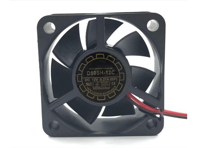 Click here for D50SH-12C DC12V 0.27A 50X50X10mm 2-Wire Cooling Fa... prices