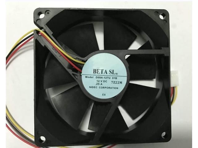 Click here for D09A-12TU 01B 12VDC 0.25A 90X90X25mm 3-Wire Coolin... prices