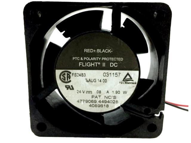 Click here for FS24B3 24V 0.08A 1.90W 60mm 2-Wire Cooling Fan 60X... prices