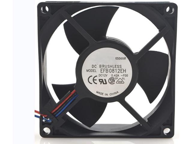 Click here for 12V 0.42A 5.04W 5000RPM 52.02CFM 80X80X25MM 3-Wire... prices