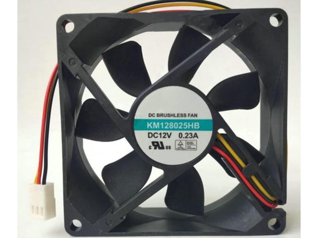 Click here for for KM128025HB 12V 0.23A 80X80X25MM 3-Wire Cooling... prices