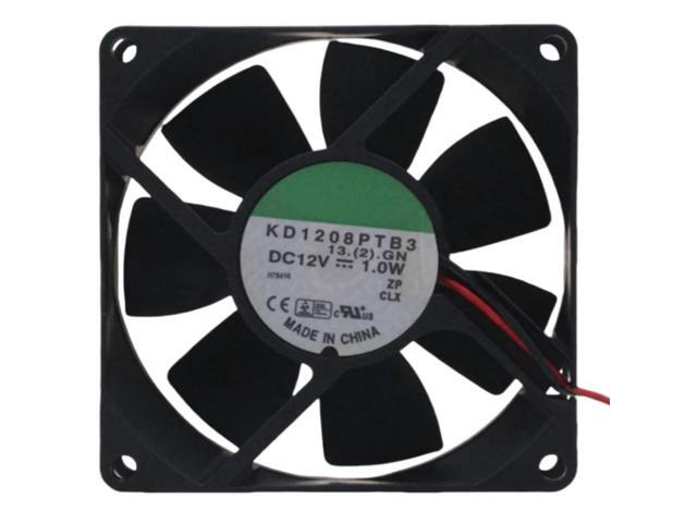 Click here for for KD1208PTB3 12V 1.0W 80X80X25MM 2-wire cooling... prices