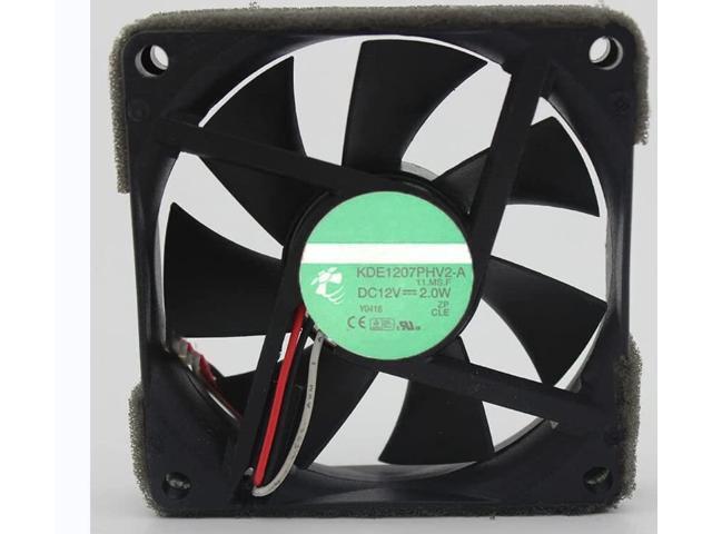 Click here for for KDE1207PHV2-A 12V 2.0W 70X70X15MM 3-Wire Cooli... prices