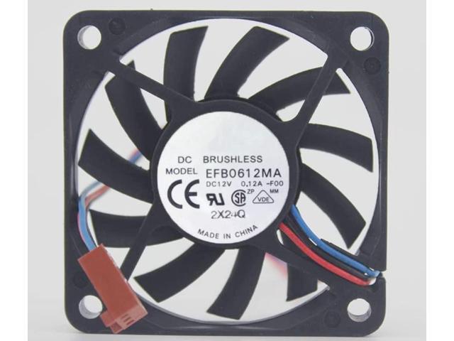 Click here for for EFB0612MA 12V 0.12A 3500RPM 60X60X10MM 3-Wire... prices
