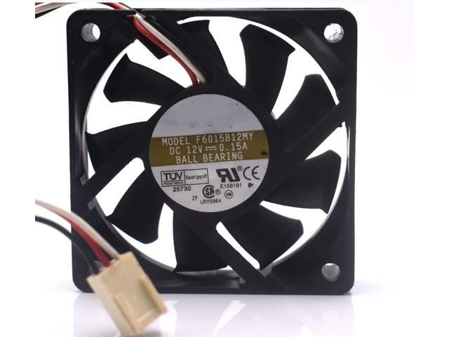 Click here for for F6015B12MY 12V 0.15A 4100RPM 60X60X15MM 3-Wire... prices