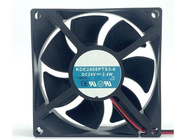 Click here for for KDE2408PTS3-6 24V 2.4W 80X80X25MM 2-Wire Cooli... prices