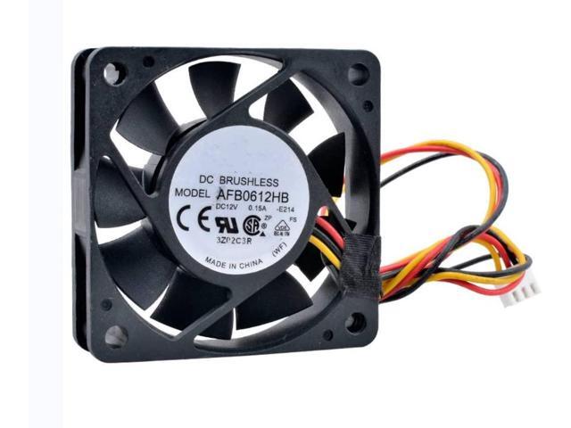 Click here for for AFB0612HB 12V 0.15A 60X60X15MM 3-Wire Cooling... prices