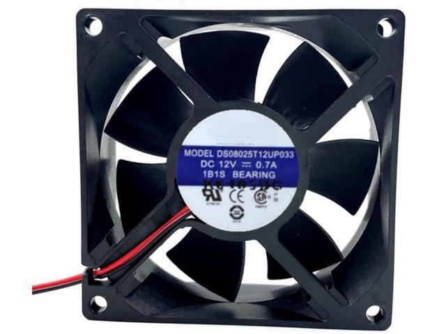 Click here for for DS08025T12UP033 12V 0.70A 80X80X25MM 2-Wire Co... prices