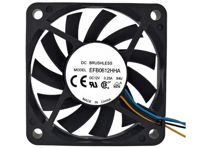 Click here for for EFB0612HHA 12V 0.25A 4800RPM 60X60X10MM 4-Wire... prices