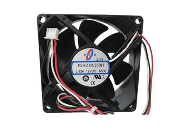 Click here for for PSAD18025BH 12V 0.43A 80X80X25MM 3-wire coolin... prices