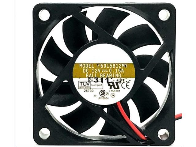 Click here for for F6015B12MY 12V 0.15A 60X60X15MM 2-Wire Cooling... prices