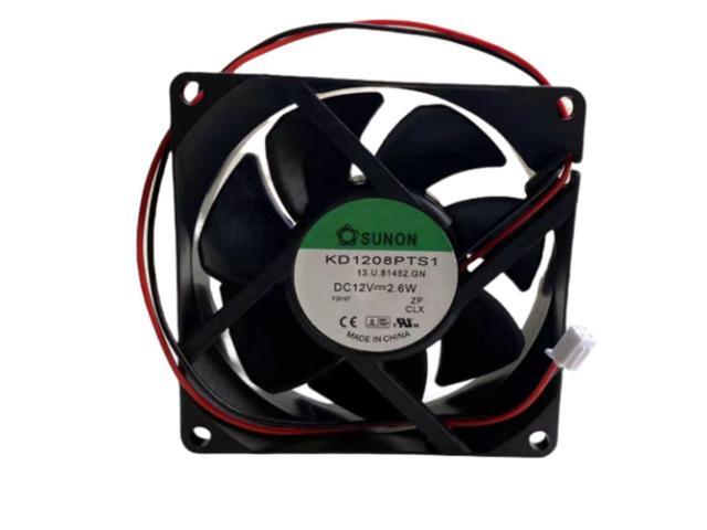 Click here for for KD1208PTS1 12V 2.6W 80X80X25MM 2-wire cooling... prices