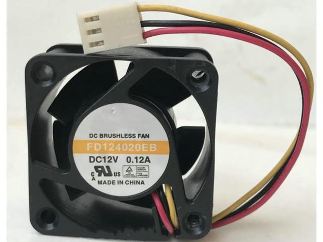 Click here for for FD124020EB 12V 0.12A 9000RPM 40X40X20MM 3-Wire... prices