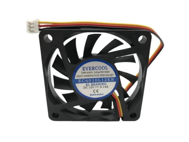 Click here for for EC6010L12ER 12V 0.14A 60X60X10MM 3-wire coolin... prices