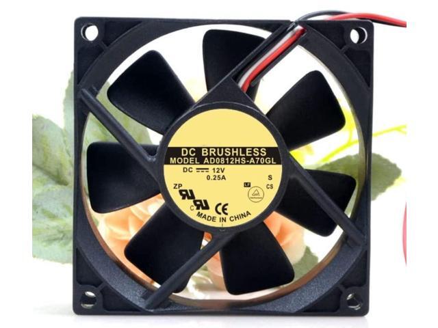 Click here for for AD0812HS-A70GL 12V 0.25A 80X80X25MM 3-Wire Coo... prices