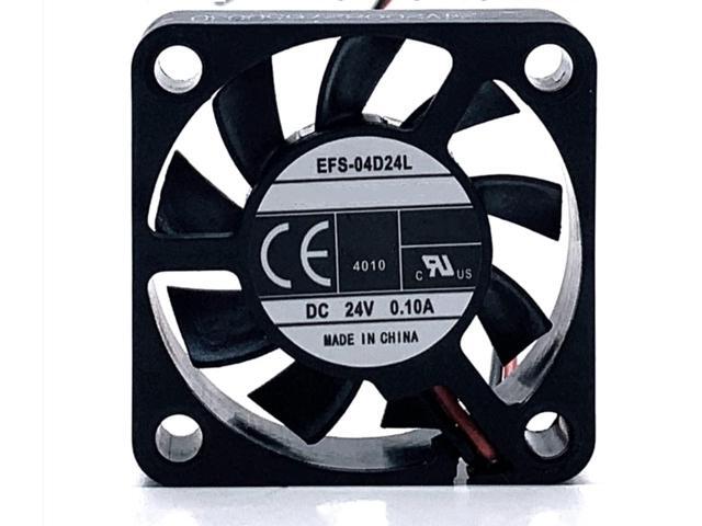Click here for for EFS-04D24L 24V 0.10A 6000RPM 40X40X10MM 2-Wire... prices