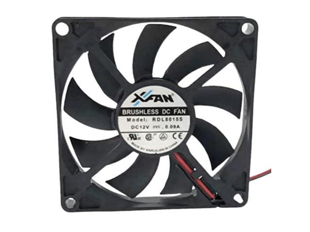 Click here for for RDL8015S 12V 0.09A 80X80X15MM 2-wire cooling f... prices