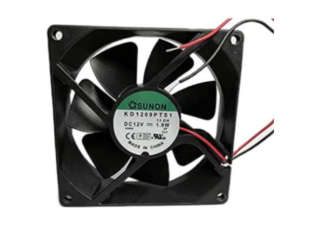 Click here for for KD1209PTS1 9CM 12V 1.9W 9025 90X90X25MM 2-wire... prices