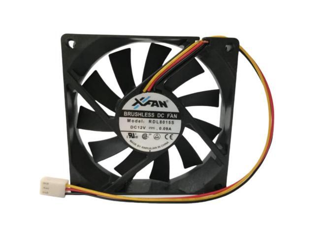 Click here for for RDL8015S 12V 0.09A 80X80X15MM 3-wire cooling f... prices