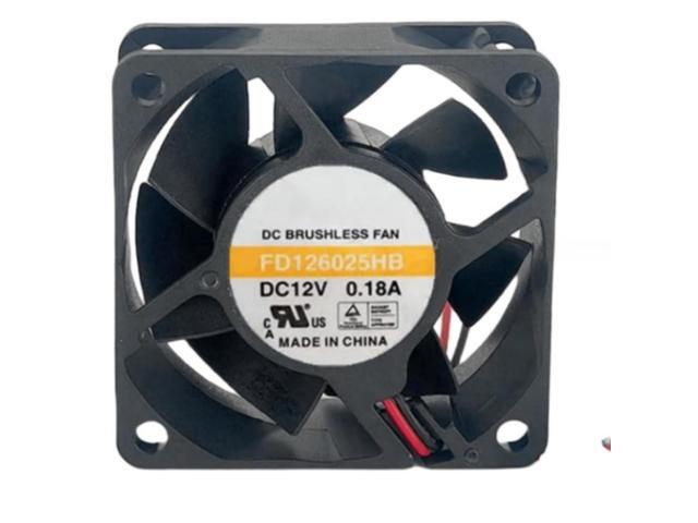 Click here for for FD126025HB 12V 0.18A 60X60X25MM 2-wire cooling... prices