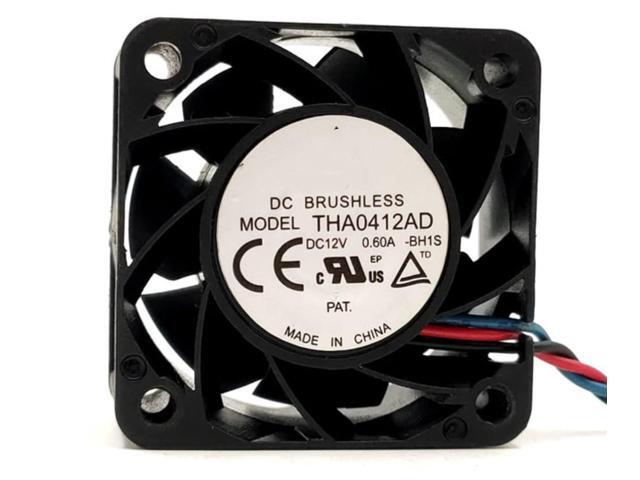 Click here for for THA0412AD 12V 0.60A 5.16W 40X40X20MM 3-Wire Co... prices