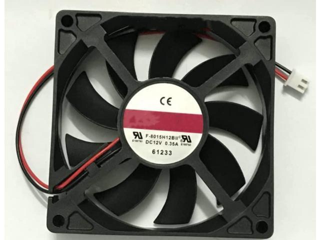 Click here for for F-8015H12BII 12V 0.35A 80X80X15MM 2-Wire Cooli... prices