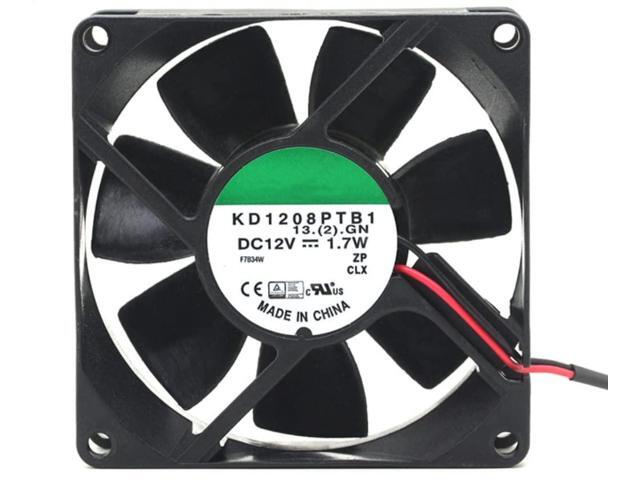Click here for for KD1208PTB1 12V 1.7W 80X80X25MM 2-Wire Cooling... prices