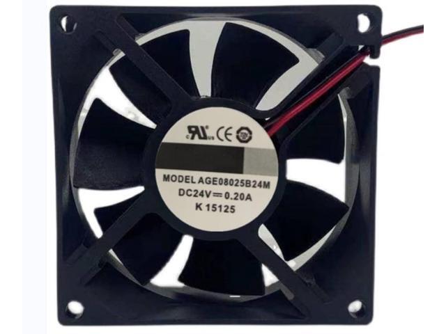 Click here for for AGE08025B24M 24V 0.20A 80X80X25MM 2-Wire Cooli... prices