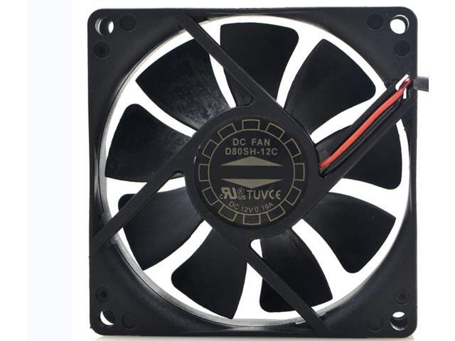 Click here for for D80SH-12C 12V 0.19A 80X80X20MM 2-Wire Cooling... prices