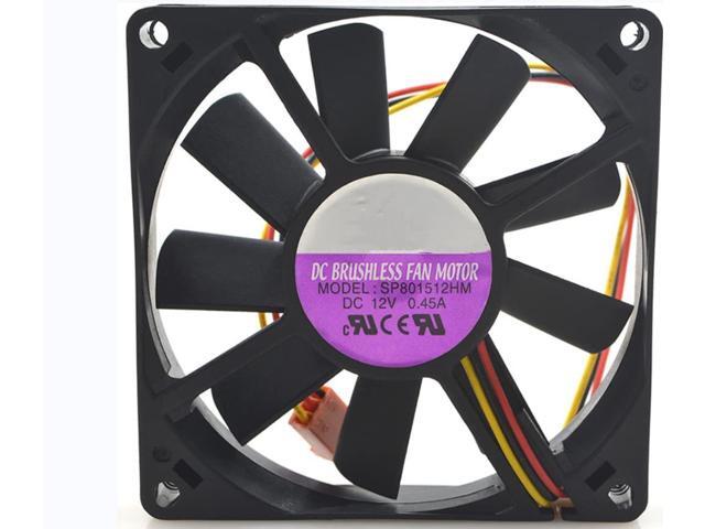 Click here for for SP801512HM 12V 0.45A 80X80X15 3-Wire Cooling F... prices