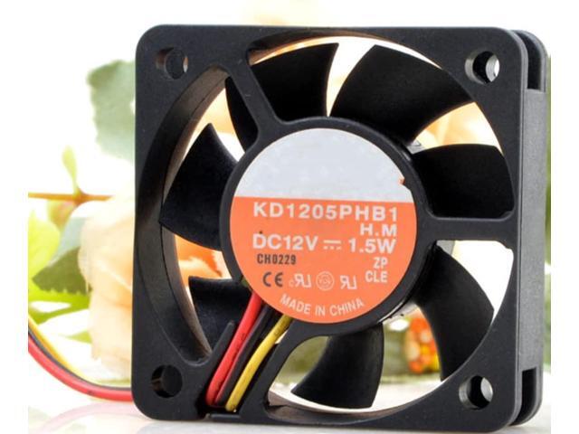Click here for for KD1205PHB1 12V 1.5W 6500RPM 50X50X15MM 3-Wire... prices