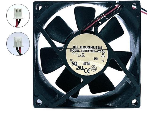 Click here for for AD0812MS-A70GL 12V 0.15A 2300RPM 80X80X25MM 2-... prices