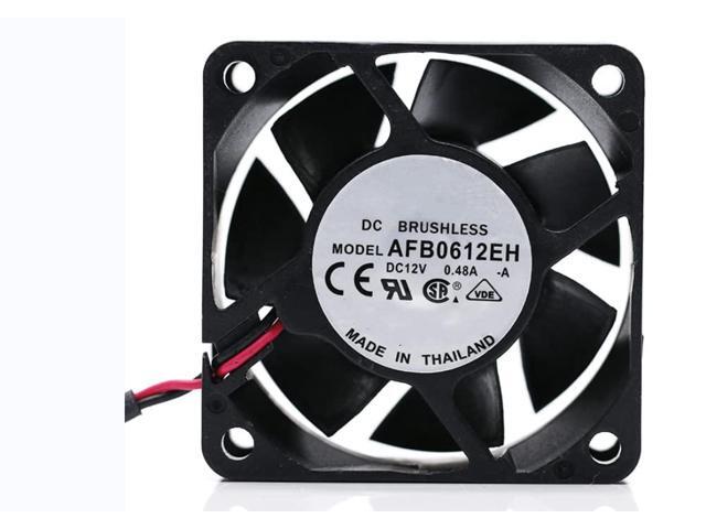 Click here for for AFB0612EH 12V 0.48A 6800RPM 38.35CFM 60X60X25M... prices