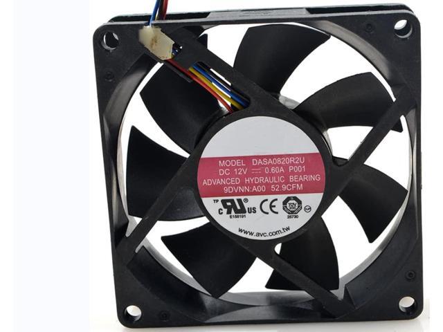 Click here for for DASA0820R2U 12V 0.60A 80X80X20MM 4-Wire Coolin... prices