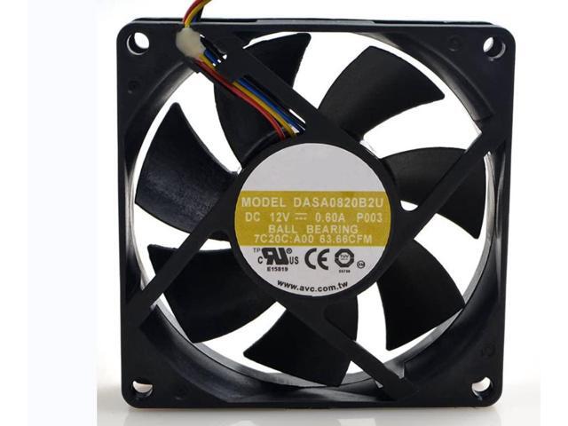 Click here for for DASA0820B2U 12V 0.60A 7.2W 80X80X20MM 4-Wire C... prices