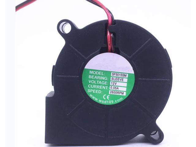 Click here for for SF5015SM 12V 0.05A 2600RPM 50X50X15MM 2-Wire C... prices