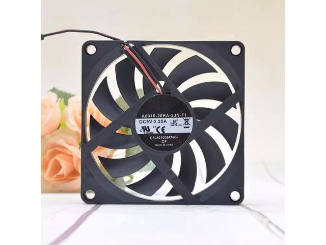 Click here for for A8010-20RA-2JN-F1 5V 0.25A 8010 8CM Ultra-Thin... prices