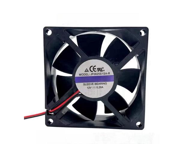 Click here for for 8025 Cooling Fan 12V 0.26A JF0825S1APR 3-Wire prices