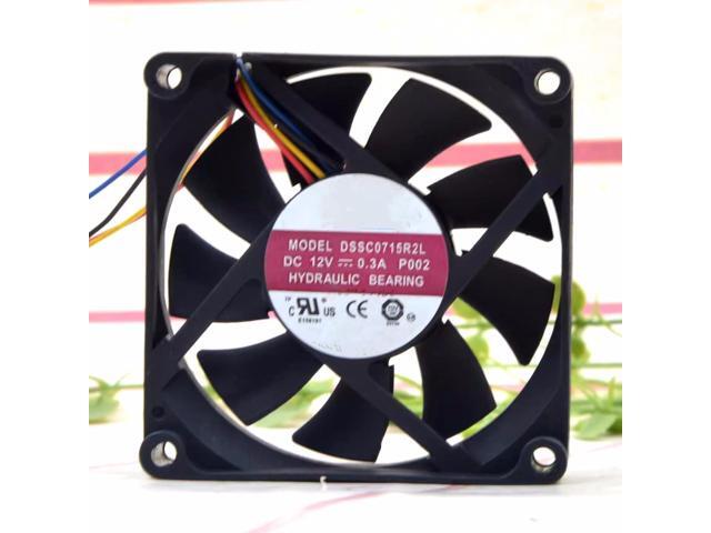 Click here for for DSSC0715R2L 12V 0.3A 7015 7cm CPU Fan PWM Temp... prices