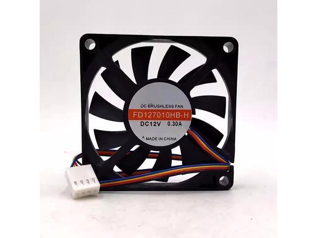 Click here for for FD127010HB-H 12V0.30A 7010 7CM Ultra-Thin 4-pi... prices