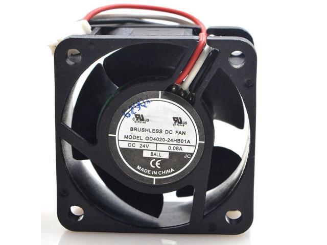 Click here for for OD4020-24HB01A 24V 0.08A 4020 4CM 3-Wire Fan 9... prices